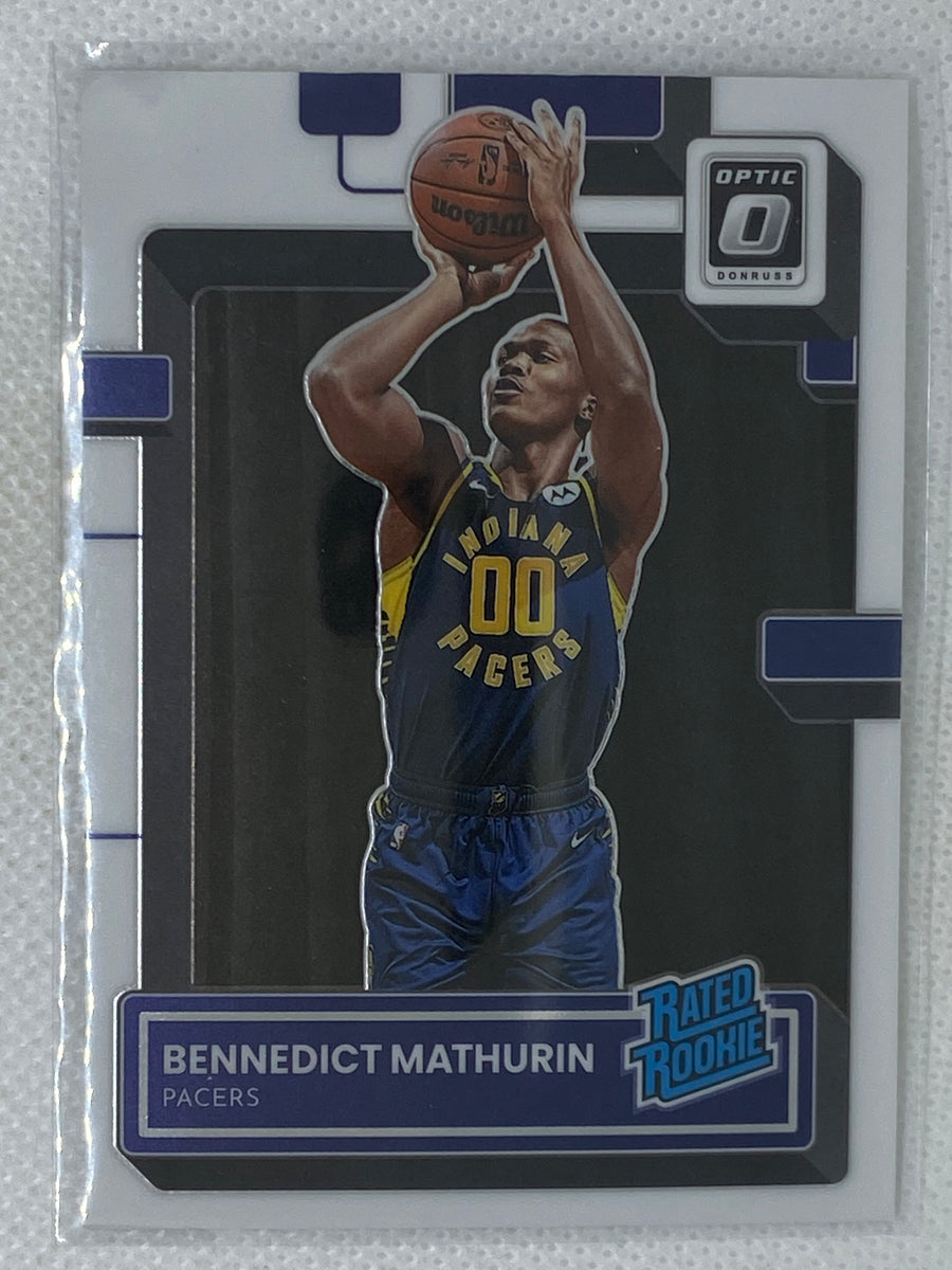 2022-23 Donruss Optic Benedict Mathurin Rated Rookie RC Pacers #209 ...