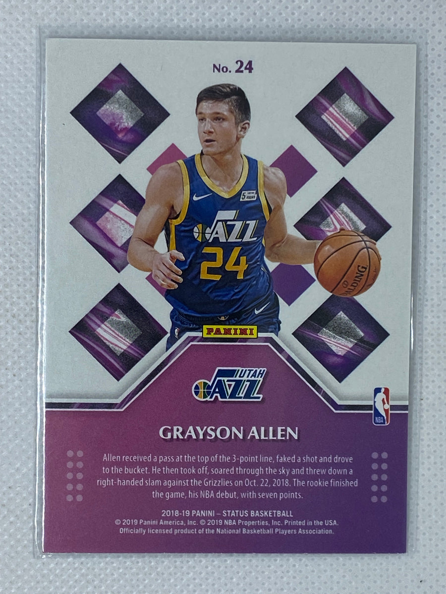 2018-19 Panini Status Rookie Credentials #24 Grayson Allen – ARD Sports ...